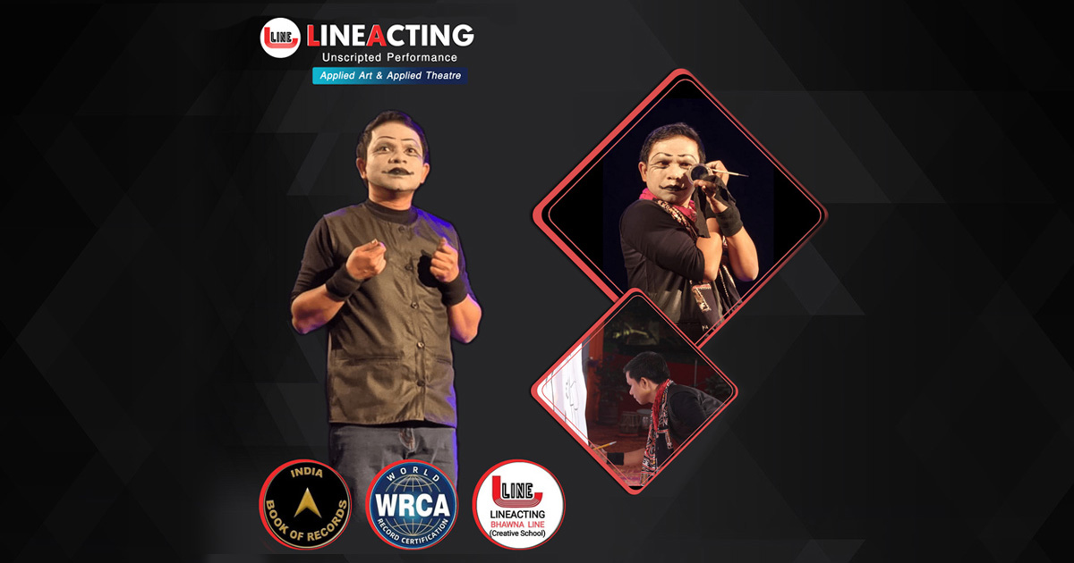 Line + Acting = Lineacting. Lineacting is a unscripted performance for ...